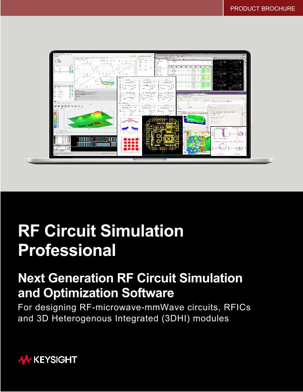 RF Circuit Simulation Professional (Nexus) PDF Asset Page | Keysight